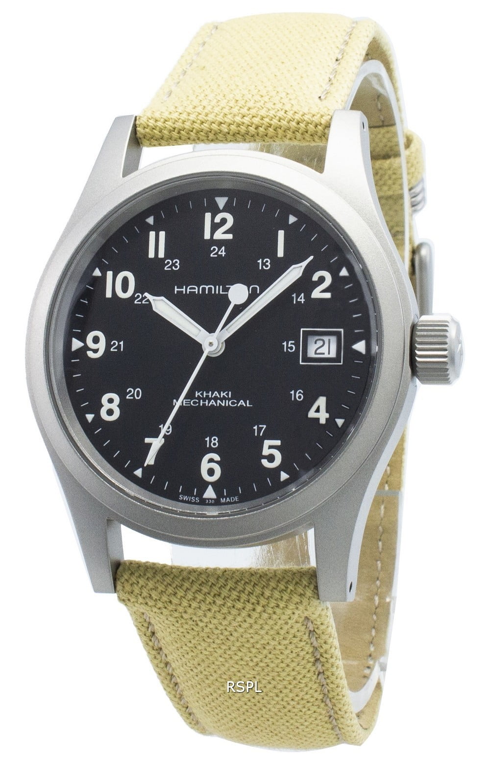 Hamilton Khaki Field H69439933 Mechanical Movement Men's Watch | Bodega ...