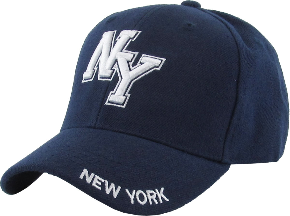 Kid's NY New York Baseball Cap Adjustable Velcro Closure Hat Junior ...