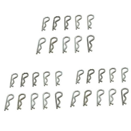 freestylehome 30 Pieces 1.0mm RC Car R-shaped Pin Vehicle Model Body ...