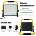 150W LED Construction Spotlight withTripod and 4m Cable,IP66 Waterproof ...
