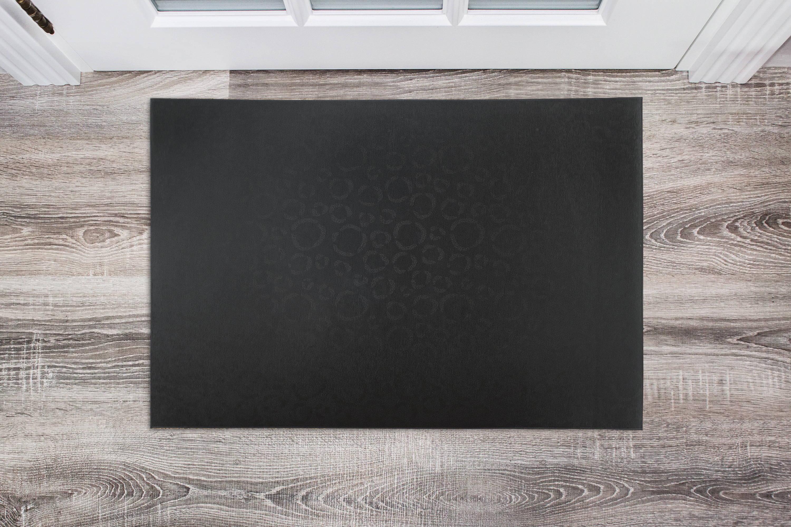 CHEETAH DOTS MIDNIGHT Indoor Floor Mat By Kavka Designs - Walmart.com