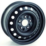 RTX 15x6 Black Steel Wheel 5x4.5 (45mm), Steel Wheels, Load Range 625kg ...