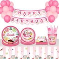 CC HOME Candyland Theme Birthday Party Tableware Disposable Party ...