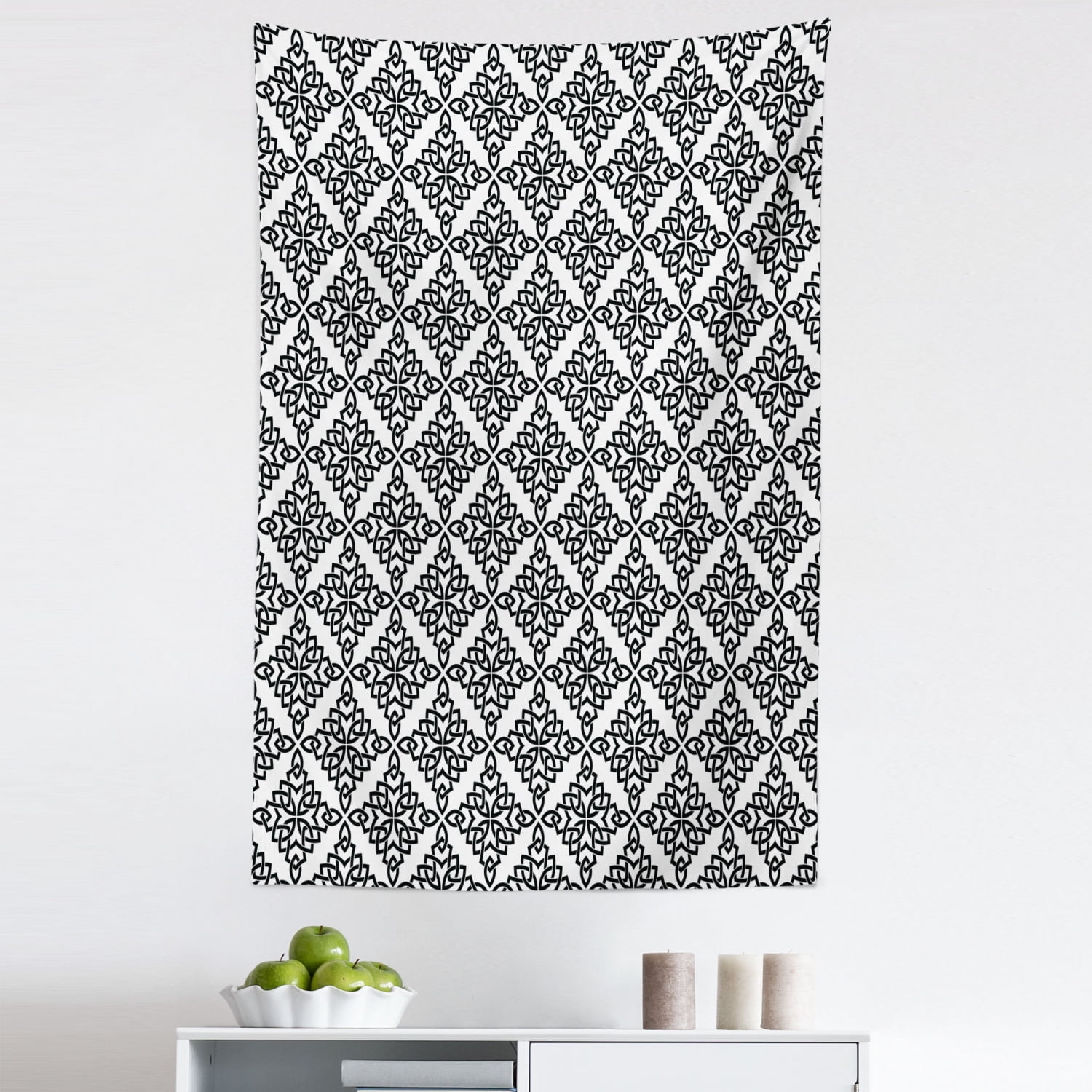 Celtic Tapestry, Intricate Celtic Style Pattern as Braided Grid ...