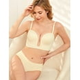 Wingslove Womens Deep Plunge Bra Convertible Multiway Push Up Low Cut