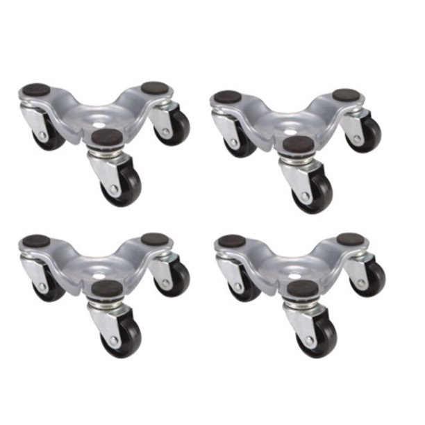 WEN 6-Inch 165-Pound Capacity Furniture Moving Tri-Dolly Set (4 Pack ...