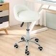 PU Leather Ergonomic Office Rolling Chair with Adjustable Height and ...