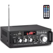 PYLE PCA1 - Compact Stereo Power Amplifier - Mini Audio Power Amp ...