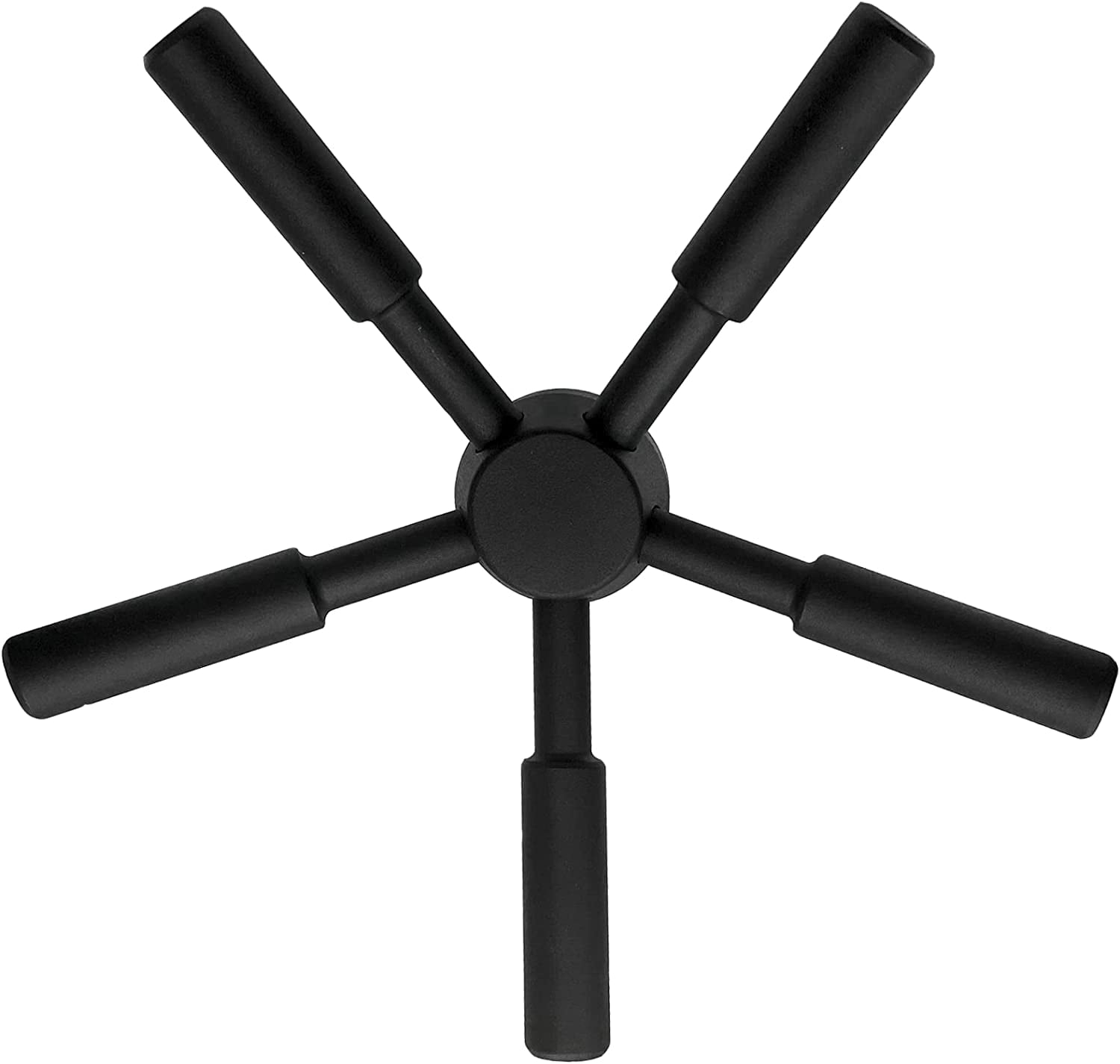 Heavy-Duty and Stylish Black Round 5 Spoke 105mm Length Black Safe ...