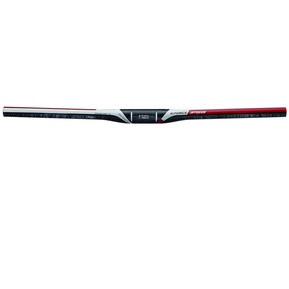 FSA K-FORCE XC FLAT BAR 31.8 685 BLK/RED 180-2107 - Walmart.com