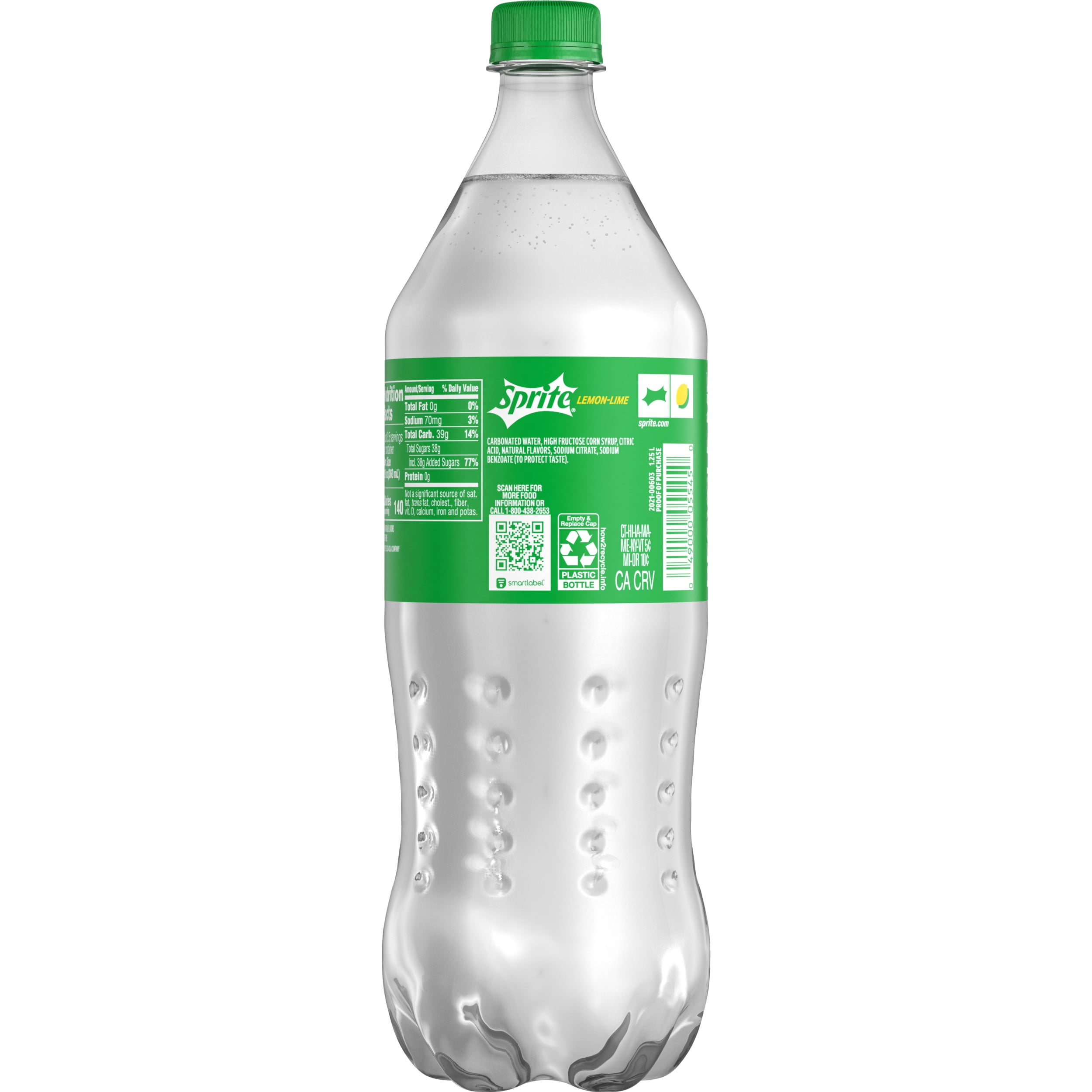 Buy Sprite Lemon Lime Soda Pop, 1.25 Liter Bottle Online at Lowest ...