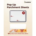Katbite Parchment Paper Sheets, Heavy Duty Pre-Cut 10x15 Inch, 135 ...