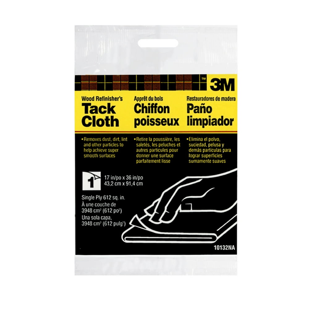 3M Tack Cloth, White, 17 in. x 36 in. - Walmart.com - Walmart.com