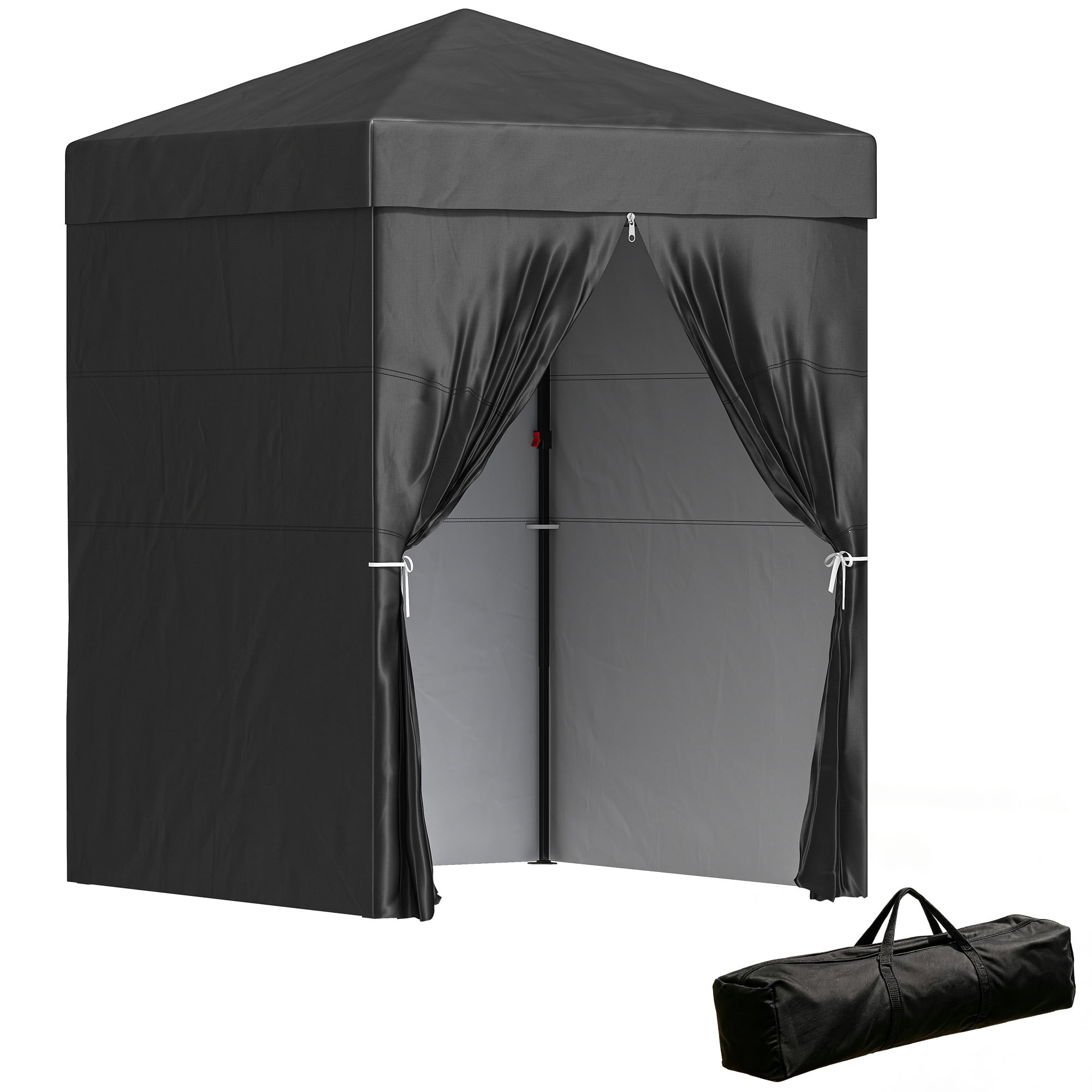 Click here for Outsunny 5x5 Ft Compact Pop Up Canopy Tent  Upf50+... prices