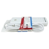 Hyper Tough Indoor 10-Outlet Surge Protector with 10ft Cord 2480 Joules ...