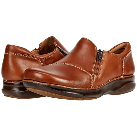Clarks Appley Zip Tan Leather 8.5 B (M) | Walmart Canada