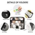 ALAZA Expanding File Folder 13 Pockets Accordion Document Organizer ...