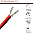 16 Gauge Wire (16 AWG) - 32 Foot 2 Pins Tinned Pure Copper Electrical ...