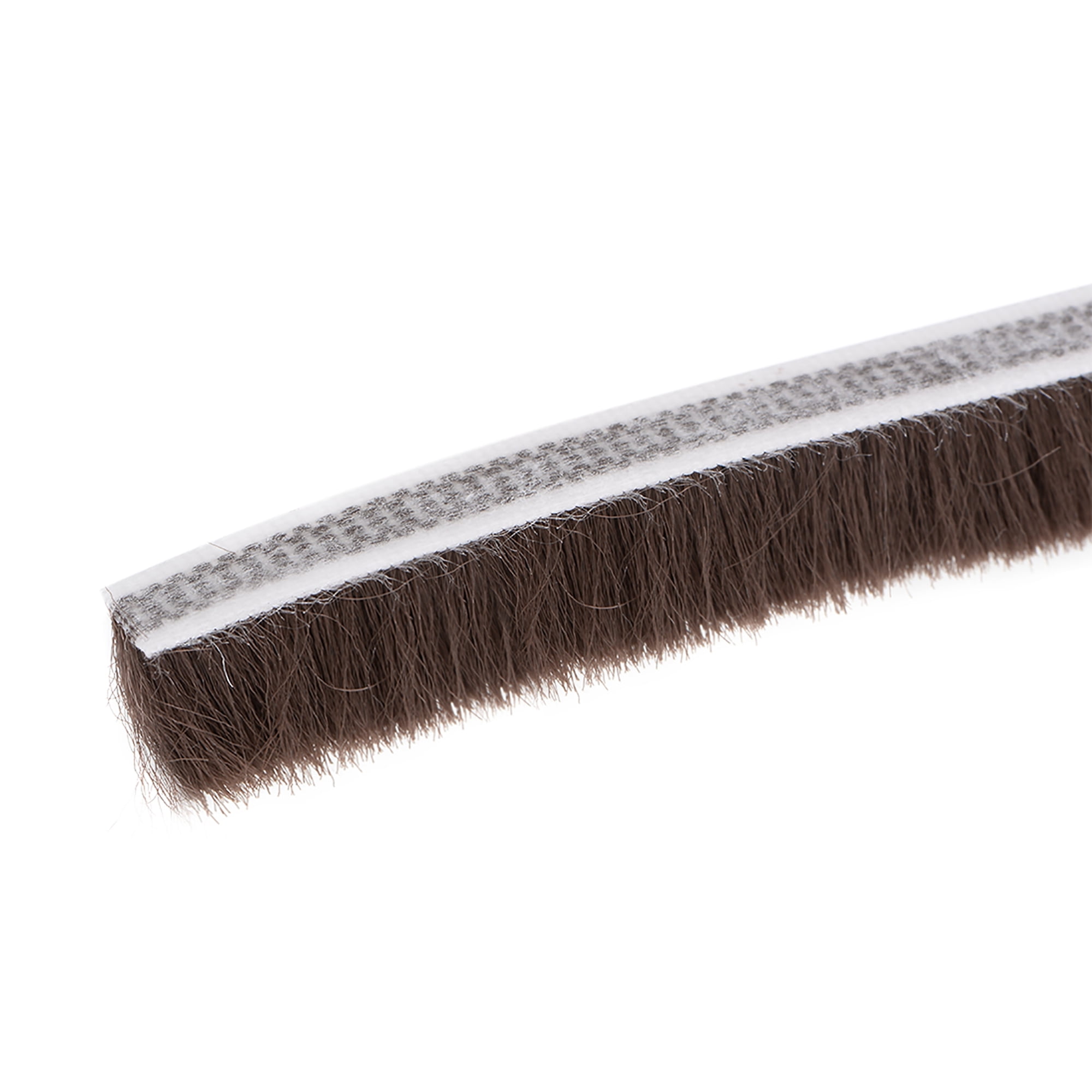 Uxcell Brush Weather Stripping Adhesive Felt Door Seal Strip 590.6Inch ...