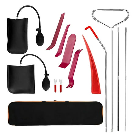 Honhaione Emergency Auto Tool with Carrying Bag Window Door Open Unlock ...