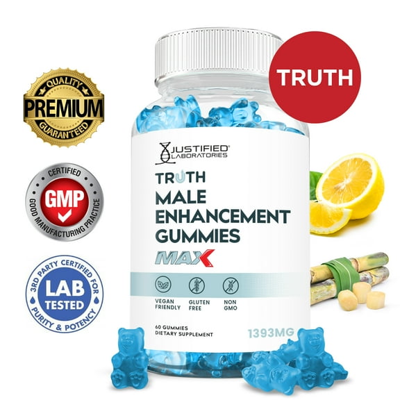 Super Health Male Enhancement Max Gummies, 1393MG, 180 Count, Energy ...