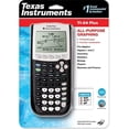 Texas Instruments TI-84 Plus Graphing Calculator, Black - Walmart ...