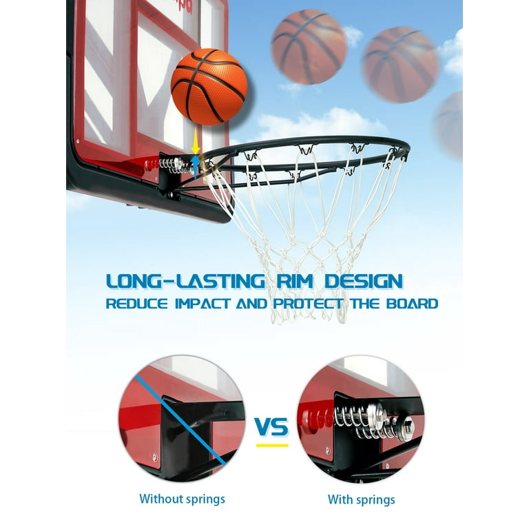 Lifetime Adjustable Portable Basketball Hoop (44-In Impact)