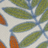 Nourison Aloha Indoor/Outdoor Tropical Botanical Ivory/Multi 7' x 10 ...