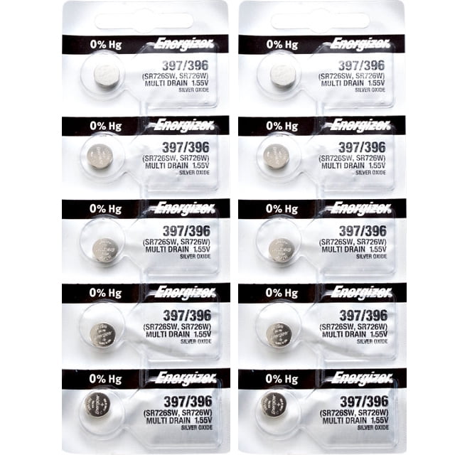 Click here for 10 X Energizer 396 Watch Batteries  Sr726w Or 397... prices