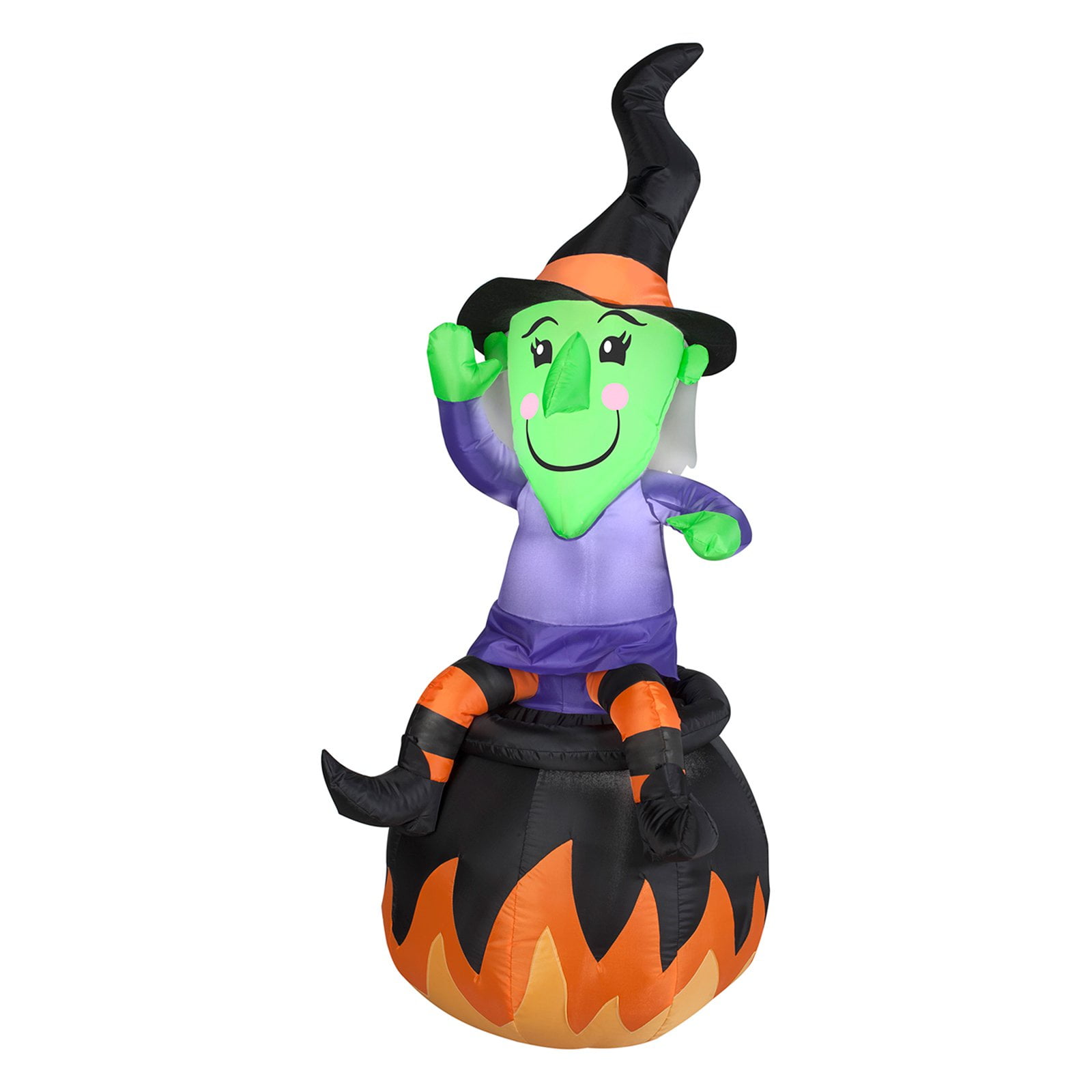 Gemmy Airblown Witch On Cauldron Inflatable - Walmart.com