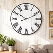Seraphine Distressed Farmhouse Wooden Wall Clock - Walmart.com