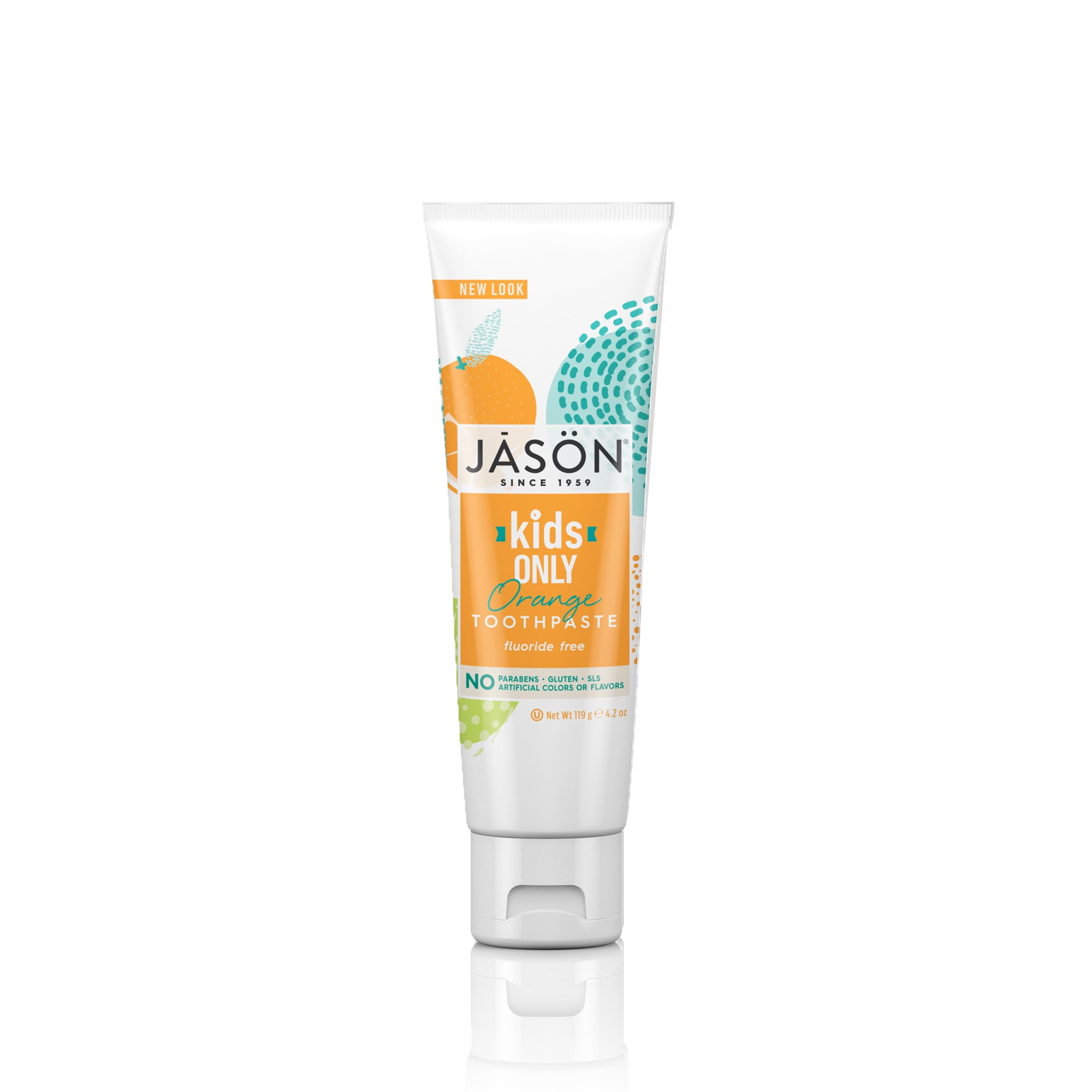 JASON Kids Only Orange Toothpaste, 4.2 oz. - Walmart.com