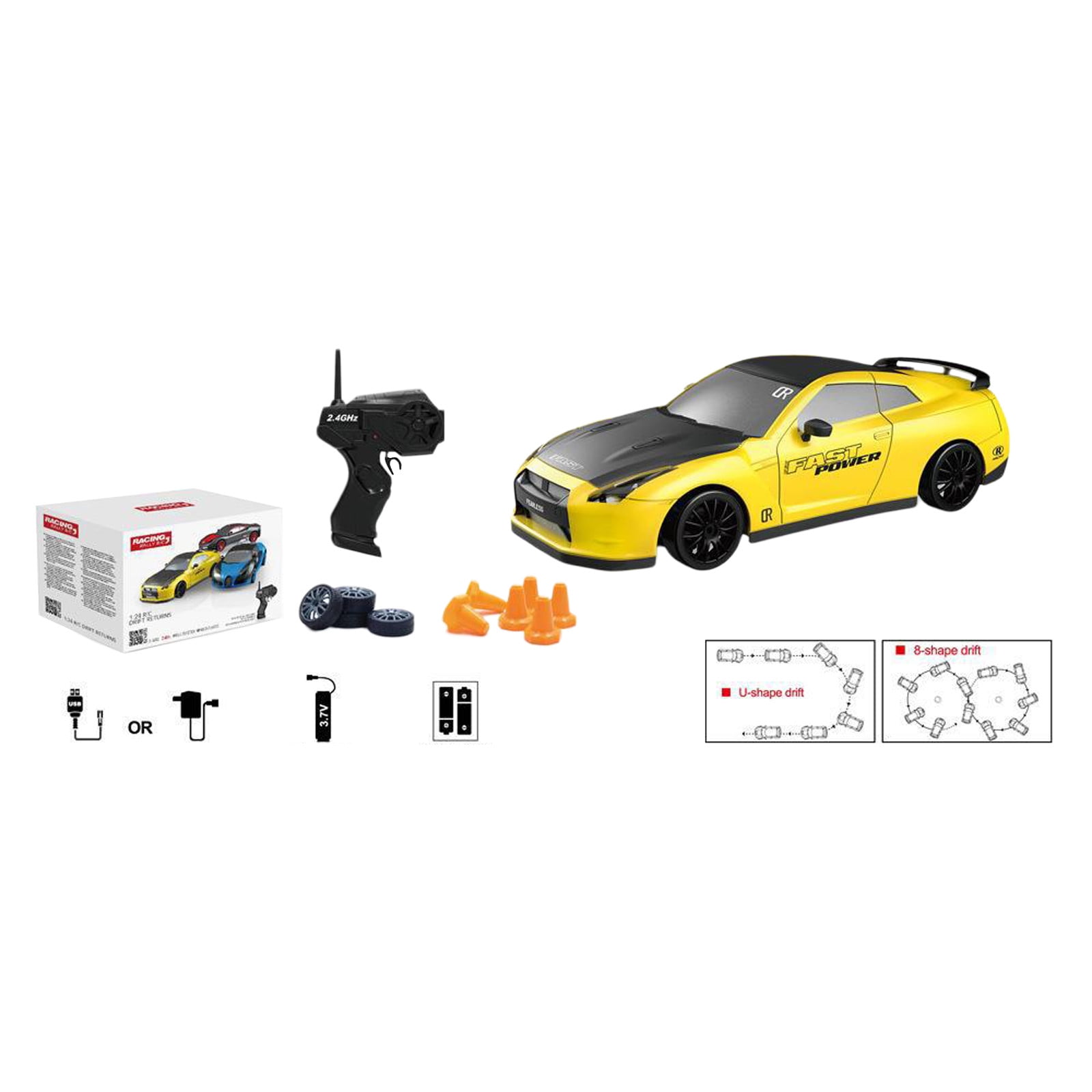 Click here for Hhscaclothing 1:24 Scale High Speed 4wd Rc Racing... prices