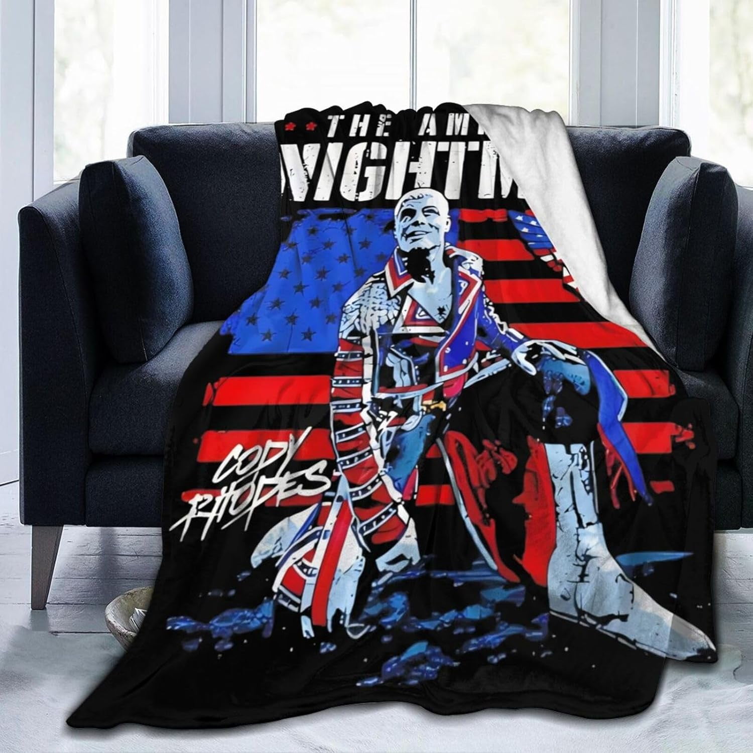 Click here for Neaikidswb Cody And Rhodes Throw Blanket Cozy Warm... prices