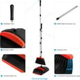 and Dustpan Set, with Dustpan Combo Set with Adjustable Handle Dust Pan ...