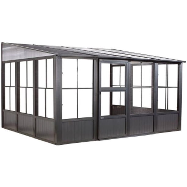 Sojag 440-9164985 10 x 10 ft. Charleston No.93D Steel Roof Wall ...