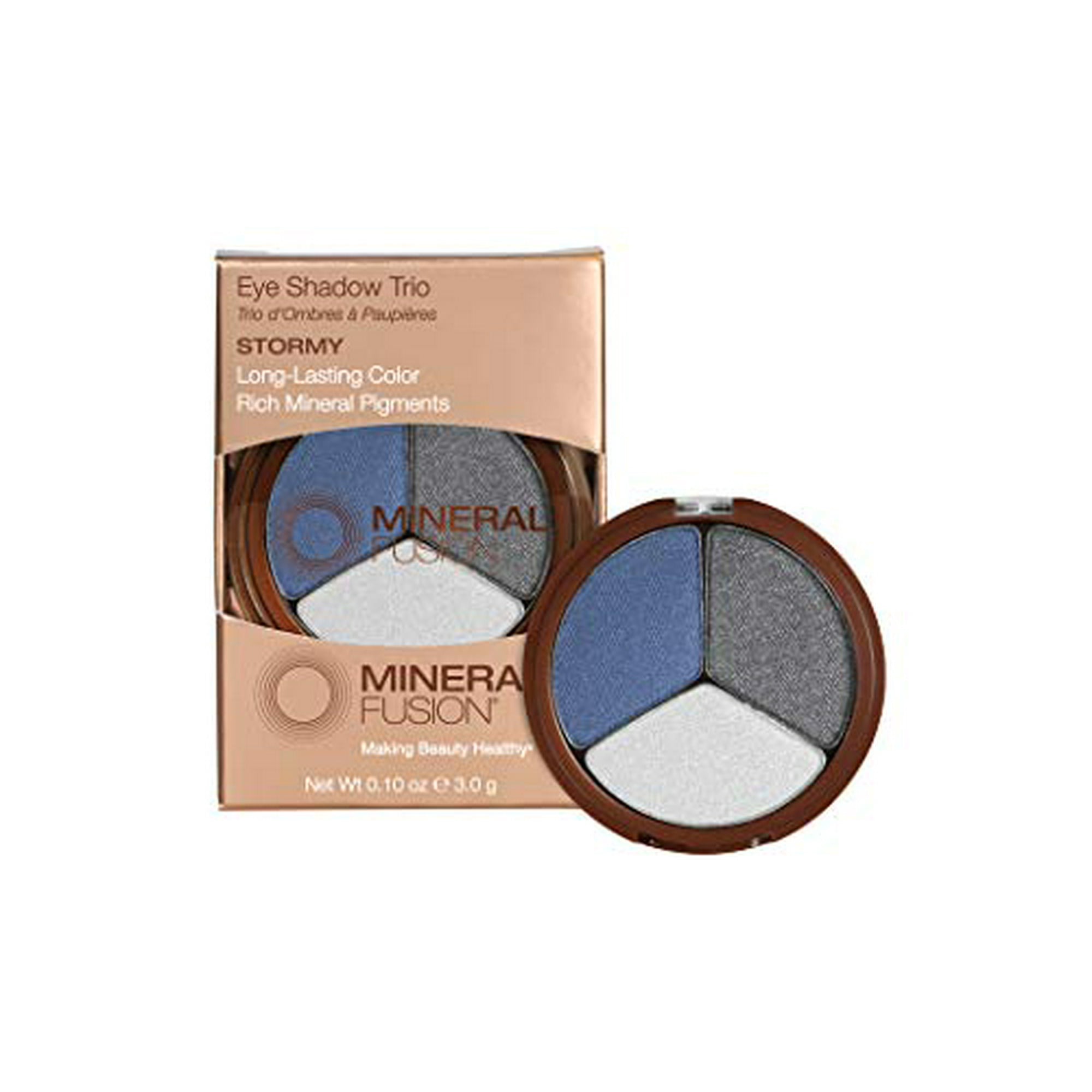 Click here for Mineral Fusion Eye Shadow Trio  Stormy  0.1 Ounce... prices