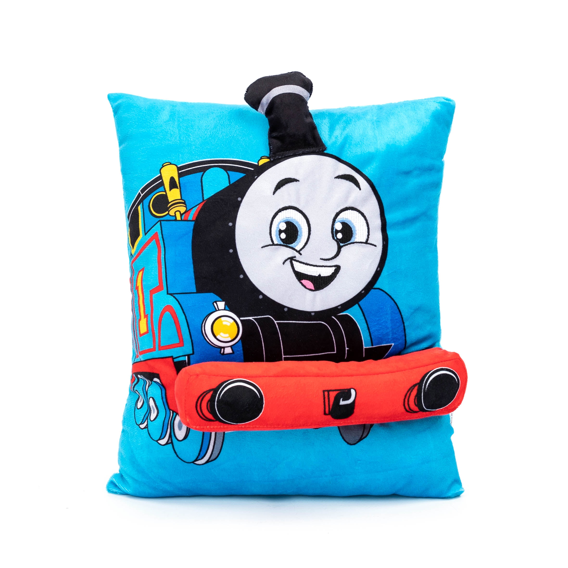 Mattel Thomas & Friends Blue Thomas 3D Snuggle Pillow, 100% Microfiber ...