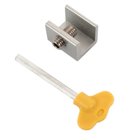 HEIBIN 4 Sets Sliding Window Locks, Security Window Lock Aluminum with ...