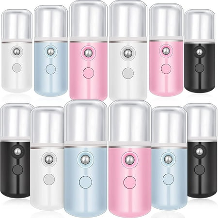 12 Pieces Nano Mist Sprayer Mini Face Mist Handy Sprayer Nano Steamer ...