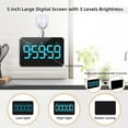 rechargeable digital kitchen timer for cooking, magnetic timers with ...