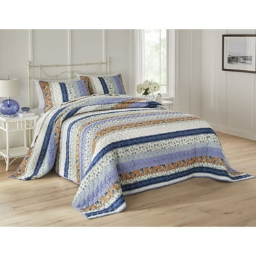 Waverly Spring Bling 3-Piece Bedspread Collection - Walmart.com