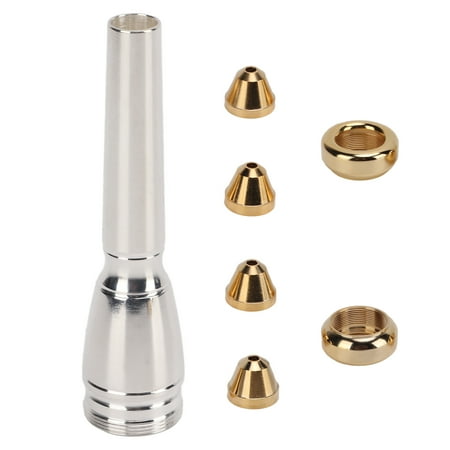 ANGGREK Trumpet Mouthpiece Set Polished Metal Trumpets Part 3C 3B 2C 2B ...