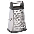 Professional Box Grater, 100% Stainless Steel with 4 Sides, Best for ...