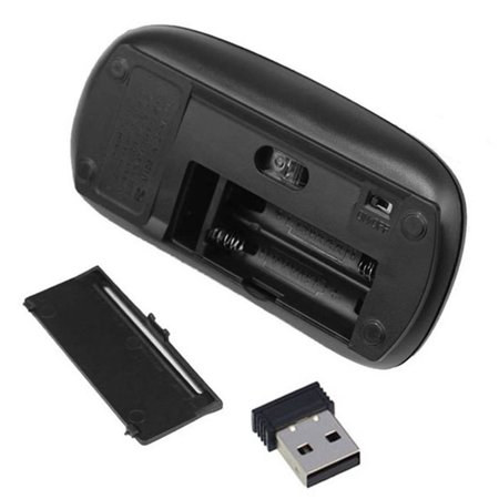 Wireless Mouse 3 Buttons Ergonomic 2.4GHz Cordless 3 Buttons Mice PC ...