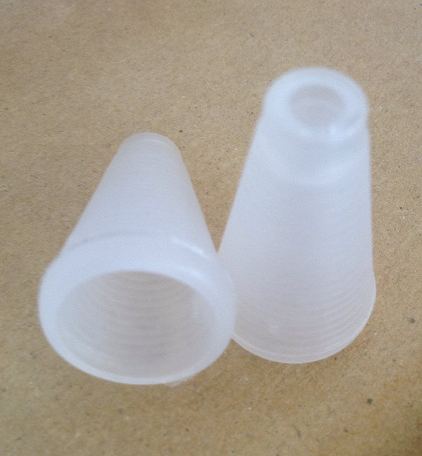 12 PCS Milky White, Bell Shaped Plastic Pull Cord Tassel - Walmart.com