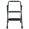 Elevon Foldable 2-Step Stool, High Capacity 330lbs, Collapsible Steel ...