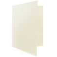 JAM Paper Linen Two Pocket Folders, Ivory, 6 per Pack - Walmart.com
