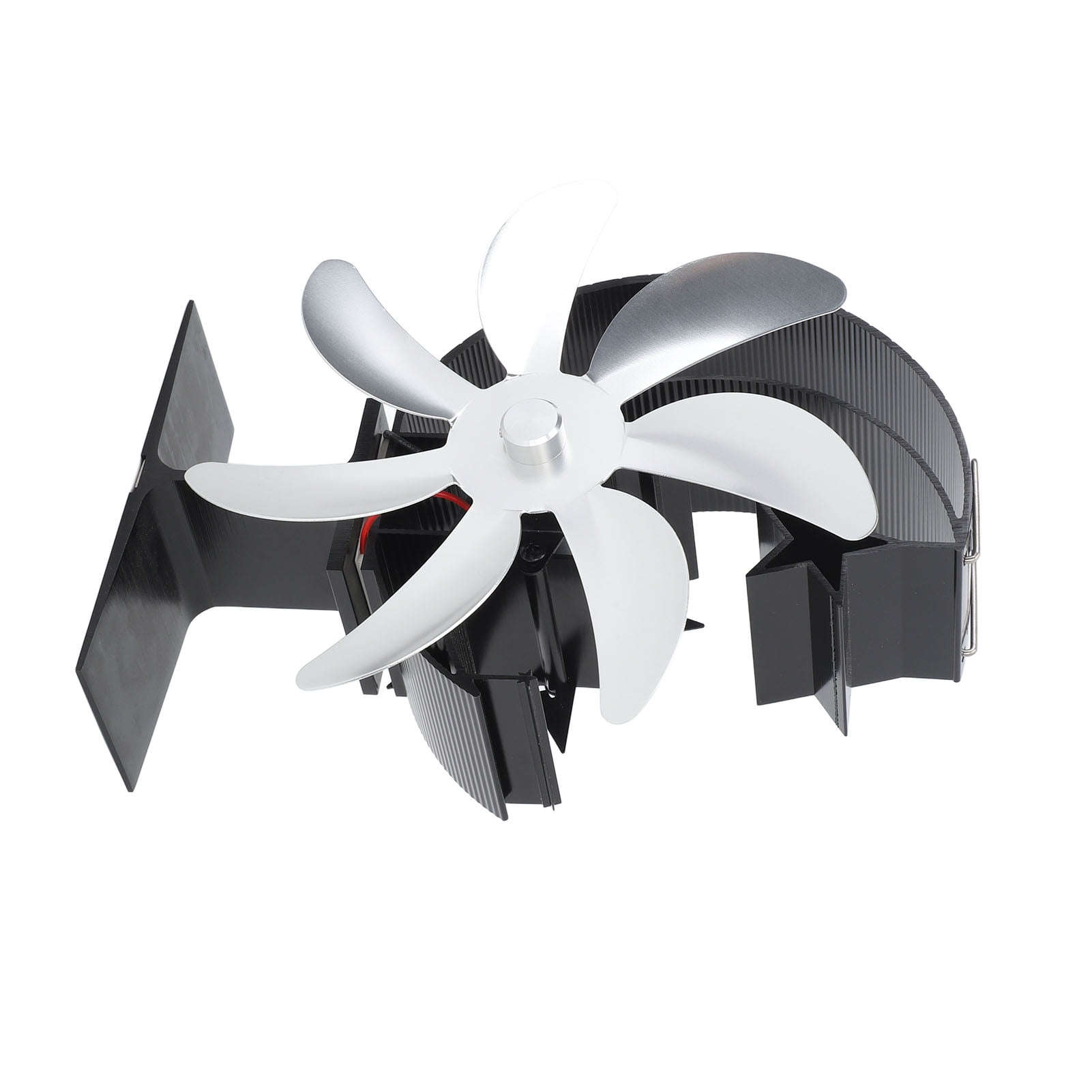 Click here for Otviap 7 Blades Heat Powered Stove Fan Wood Stove... prices