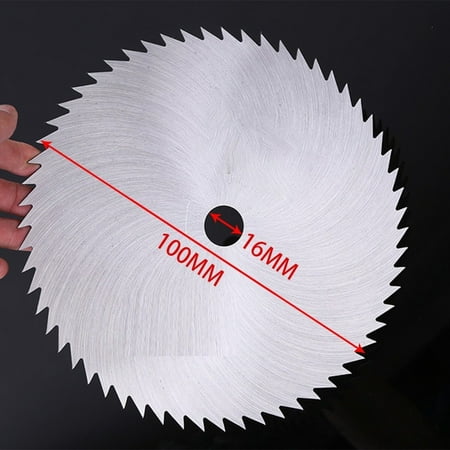 NEW Wood Cutting Circular Saw Blade 100mm (4) 16/20mm Wheel Cutting ...